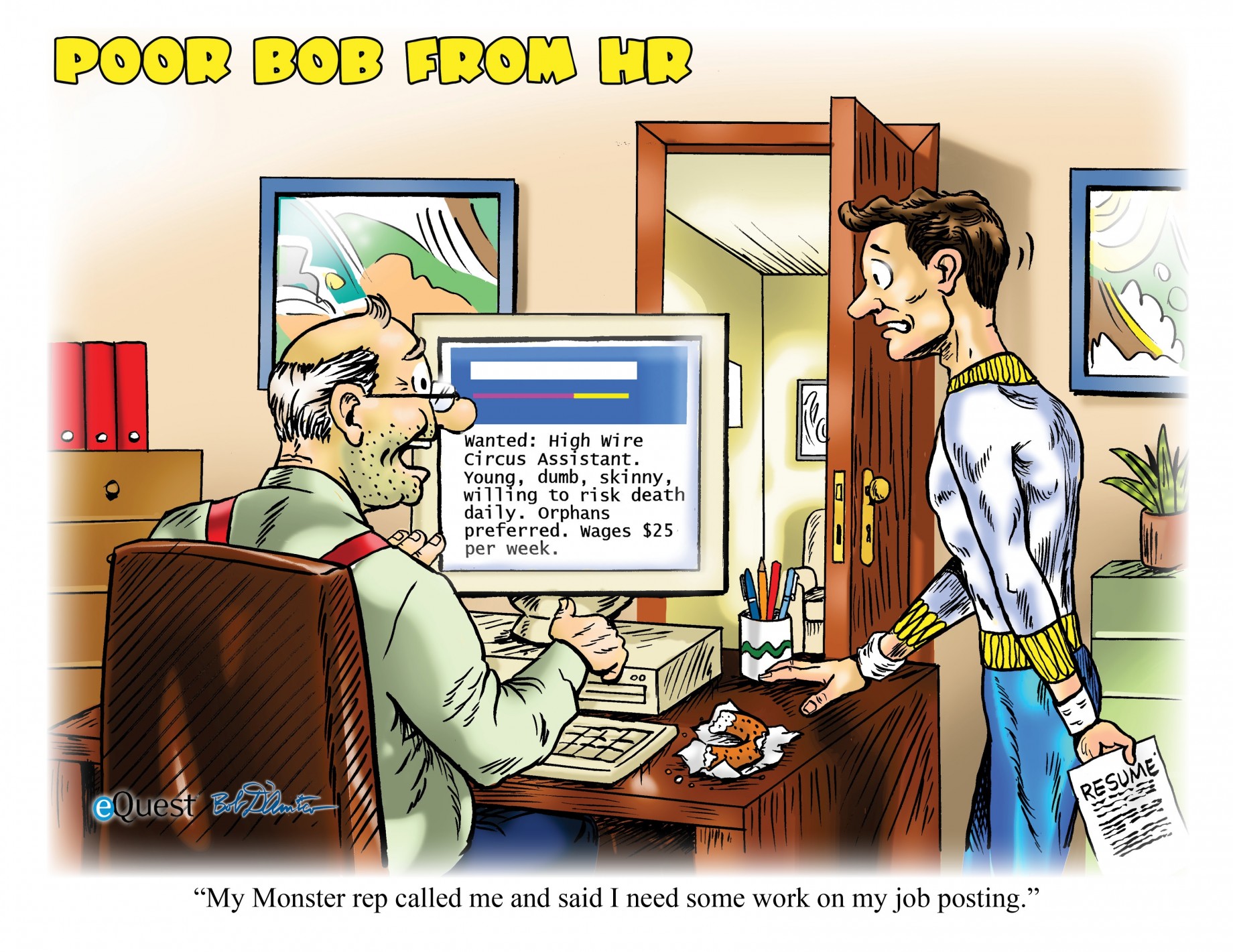 Poor Bob from HR - eQuest